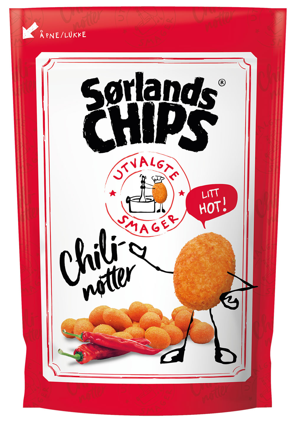 Sørlandschips Bakte chilinøtter - Sørlandschips