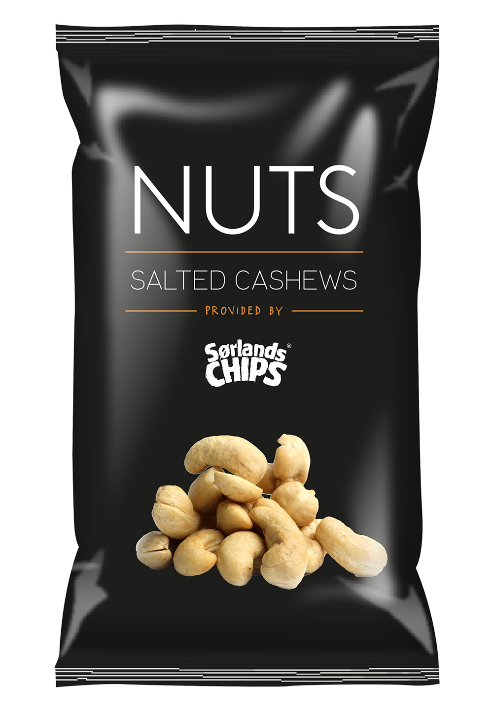 NUTS Salted Cashews - Sørlandschips